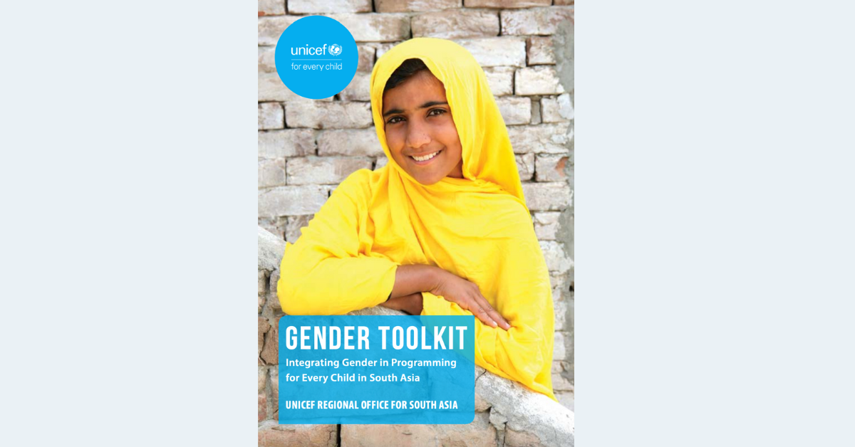 Gender Toolkit: Integrating Gender in Programming for Every Child in South Asia - ECDAN