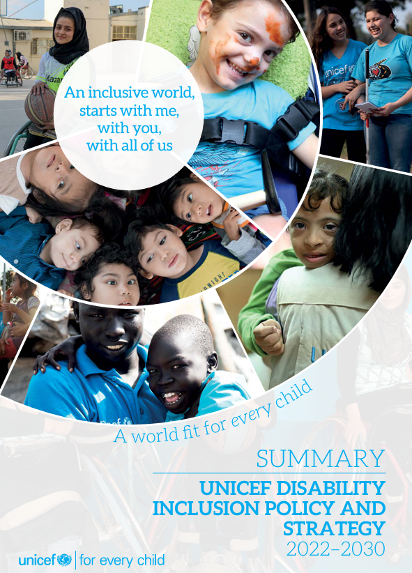 UNICEF Disability and Inclusion Policy and Strategy - ECDAN